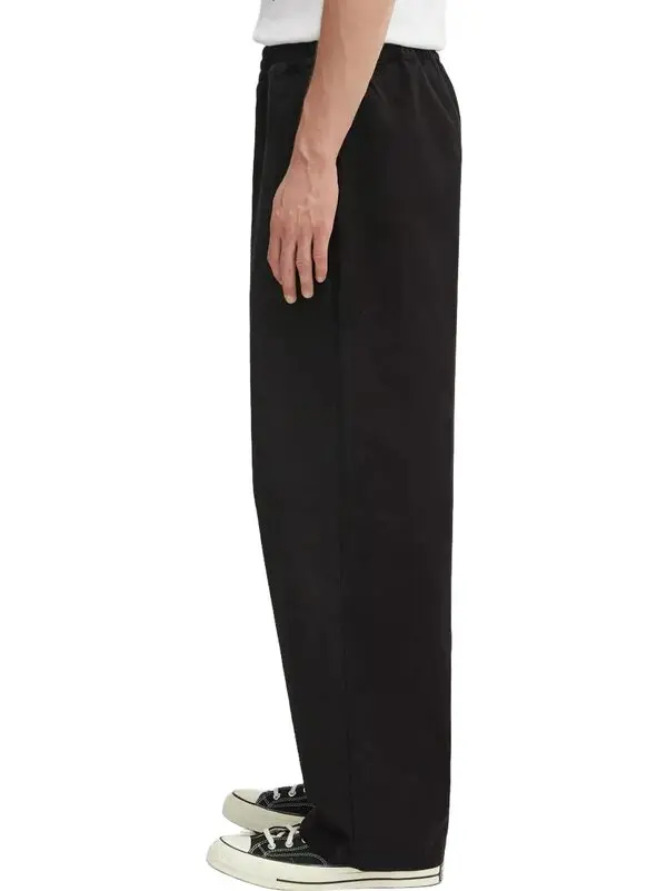 NO PROBLEMO Elasticated Trousers - Black