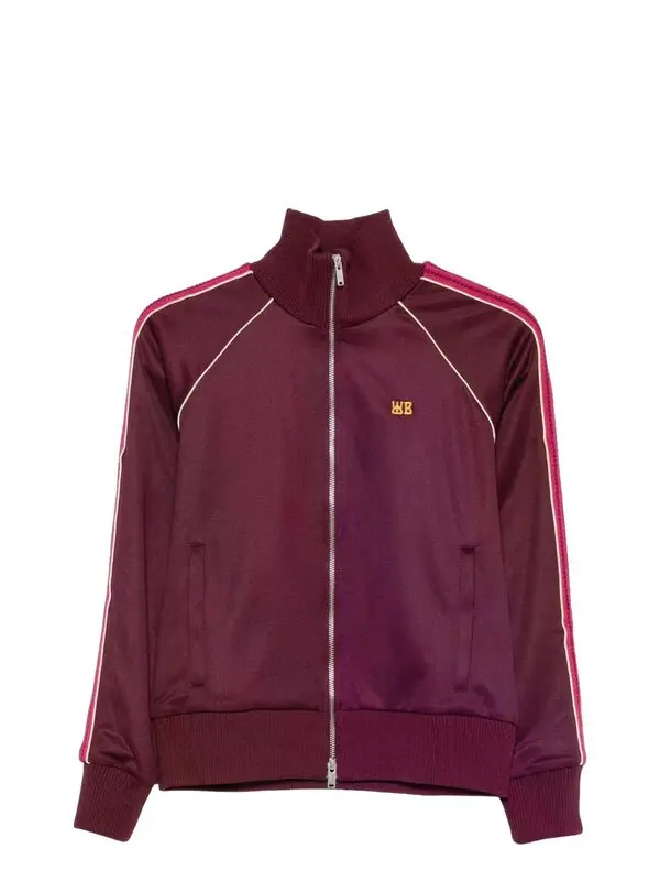 WALES BONNER Striped Panel Track Top - Red