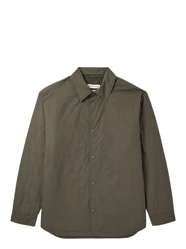 A KIND OF GUISE Olkay Cotton Overshirt - Green