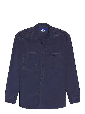 Junya Watanabe Flannel Shirt - Navy
