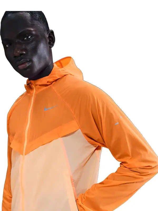Nike Stride Repel Uv Running Jacket - Orange