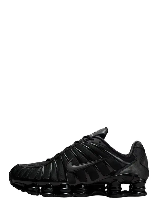 Nike Shox Tl Sneakers With Reflective Accents - Black