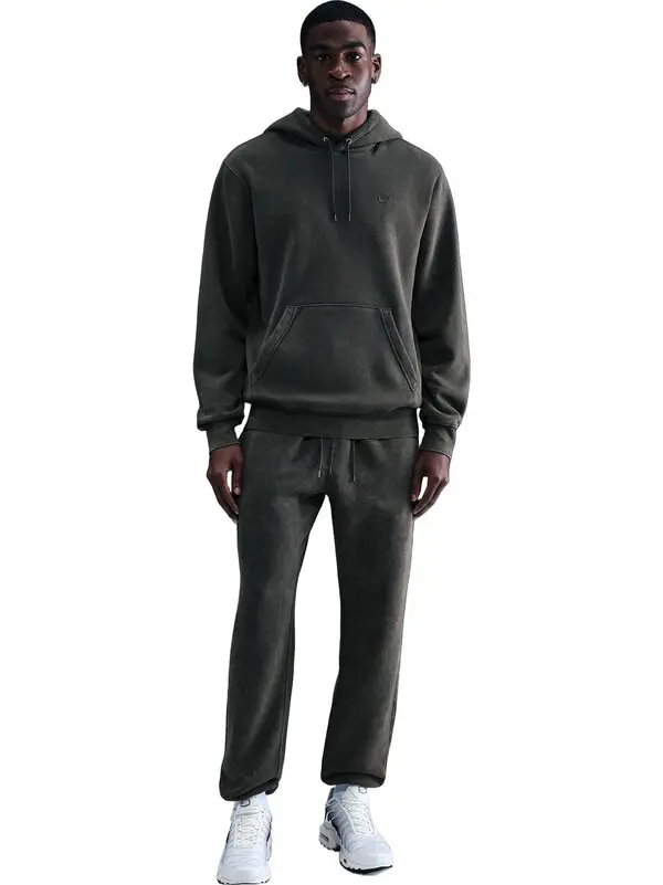 Nike Sportswear Club Washed Cuffed Fleece Pants - Grey