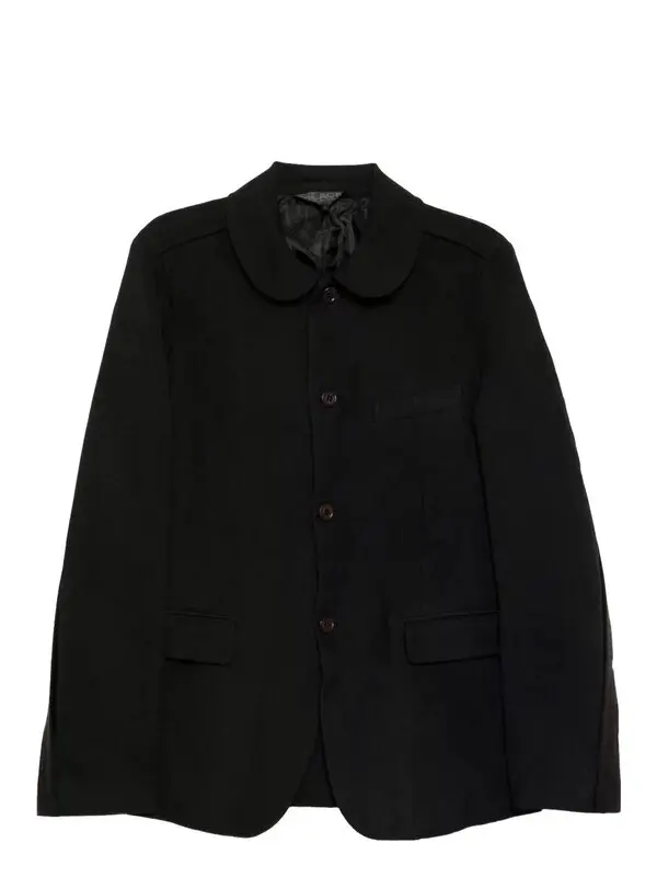 BLACK COMME DES GARÇONS Single-breasted Jacket - Black