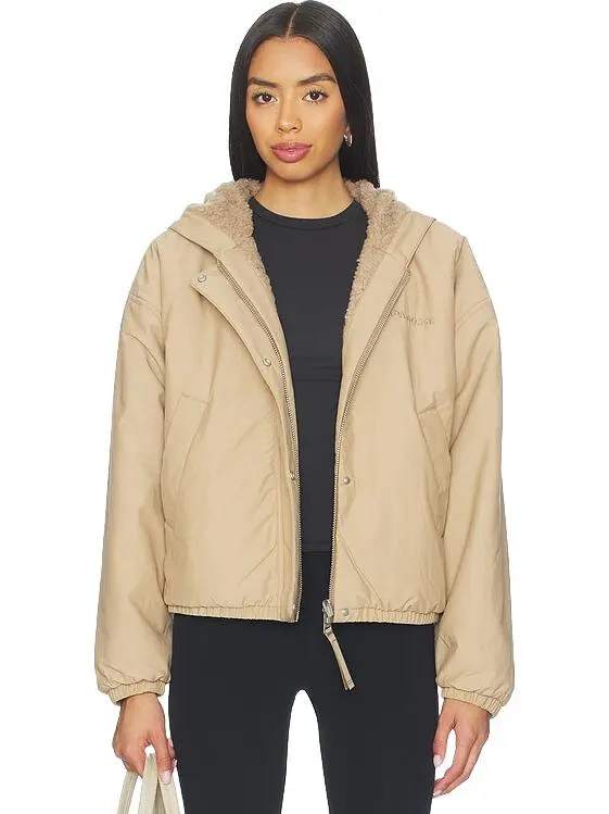 Canada Goose Alberni Reversible Fleece Bomber Jacket - Desert Sand