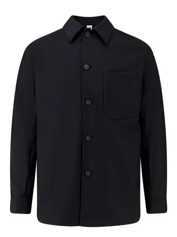 HEVO Bari Viscose Blend Shirt - Black