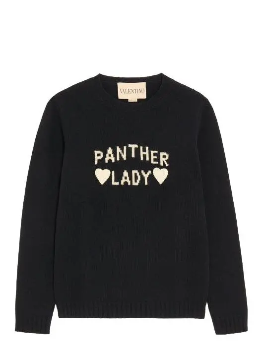 Valentino Garavani Wool Jumper - Black/birch