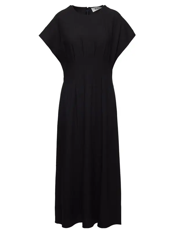 RÓHE Sculptural Waisted Dress - Black