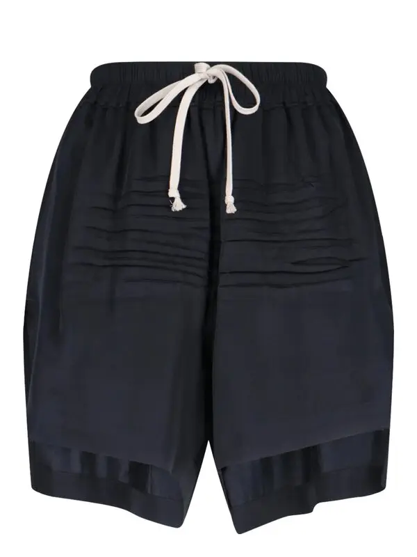 Rick Owens Boxer Track Shorts - Black
