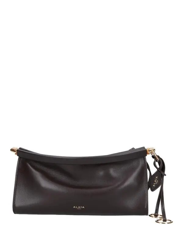 Alaïa Le Click East West Small Shoulder Bag - Brown