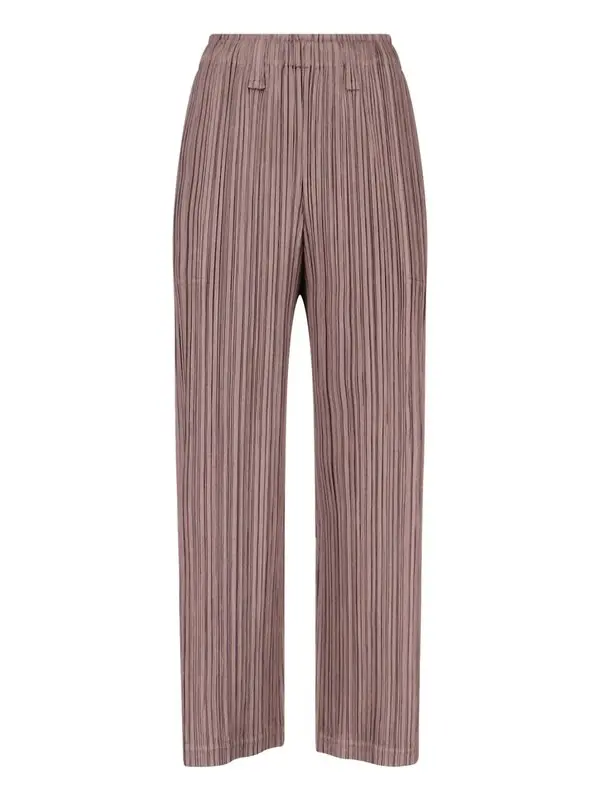 PLEATS PLEASE Thicker Bottoms 2 Pants - Brown