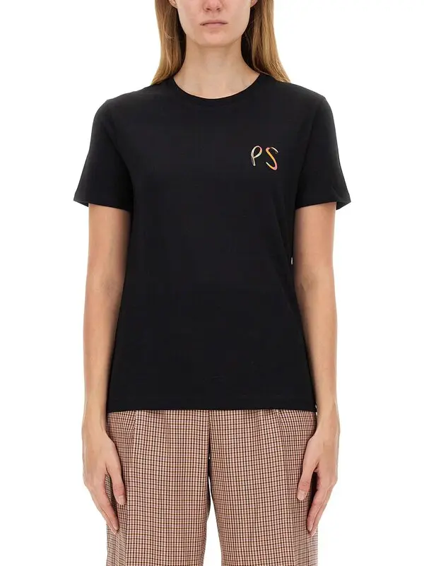 Paul Smith T-shirt With Logo - Black