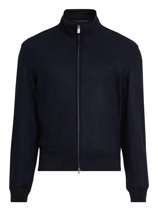 Ralph Lauren Double-face Cashmere Full-zip Jacket - Classic Ch