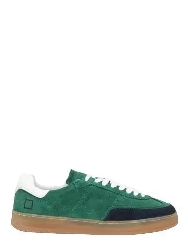 D.a.t.e. Emerald Leather Sneakers - Green