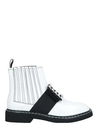 ROGER VIVIER Ankle Boots - White
