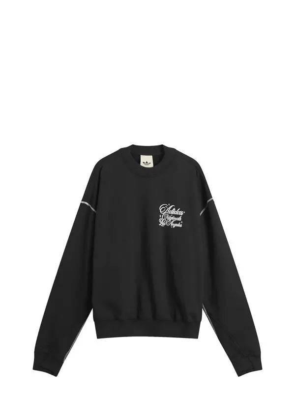 Adidas Og La Crew Sweatshirt - Black