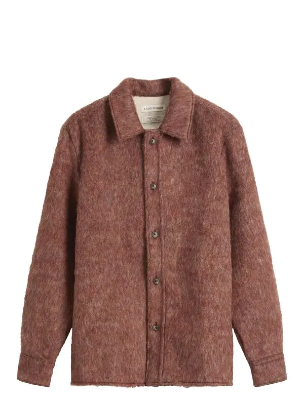 A KIND OF GUISE Cullu Overshirt - Hairy Sienna