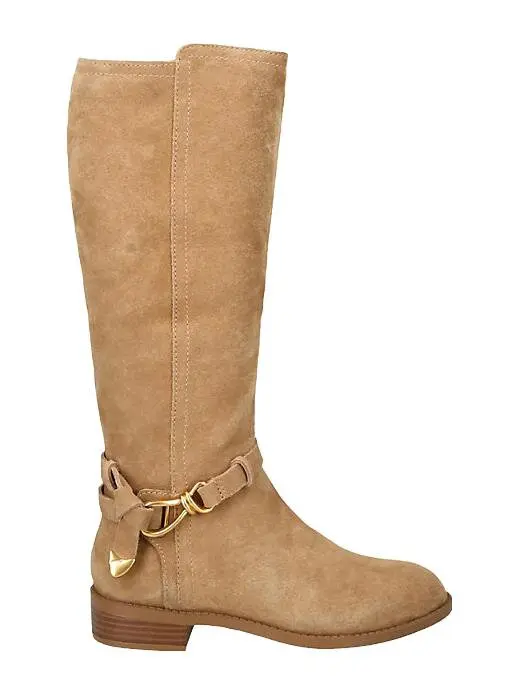 Steve Madden Xtreme Suede Knee-high Boots - Tan