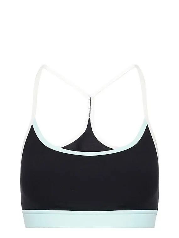 Splits59 Emerson Airweight Stretch-jersey Sports Bra - Black/ice