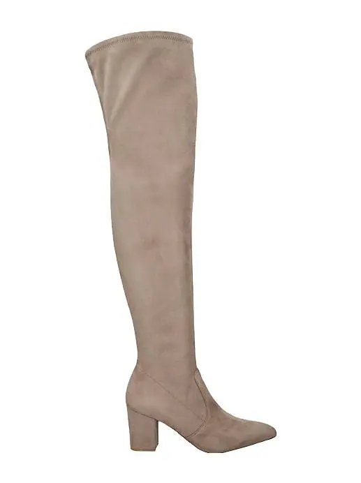 Steve Madden Crosswalk Over-the-knee Boots - Taupe