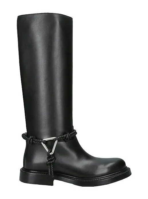 Bottega Veneta James Leather Knee-high Boots - Black