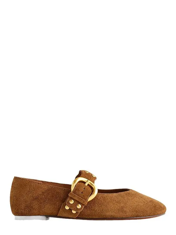 Madewell Remy Mary Jane Flats - Dried Acorn