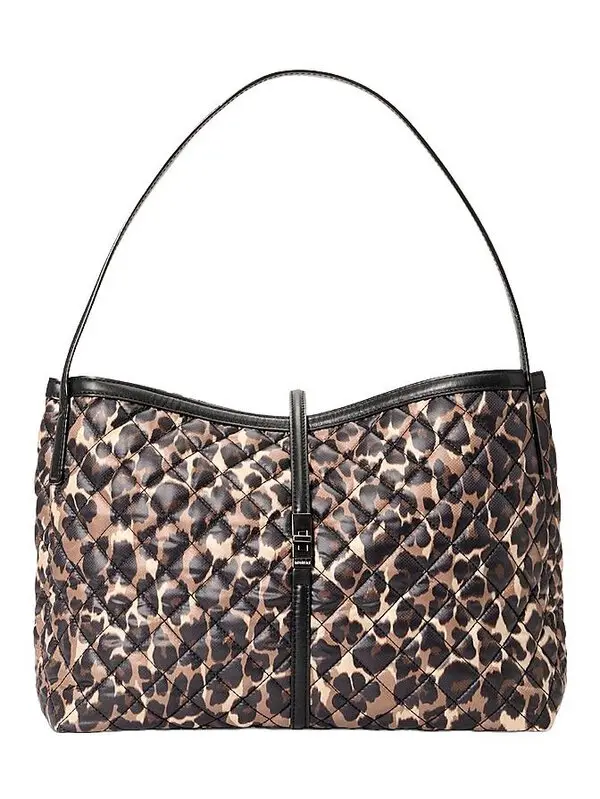 Mz Wallace Astor East West Tote - Leopard/gunmetal