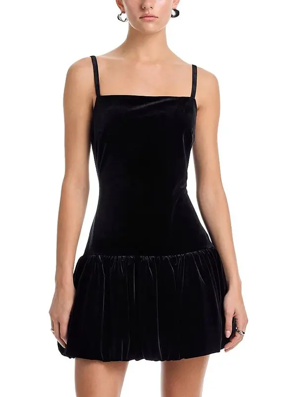 Steve Madden Giovanna Mini Dress - Black