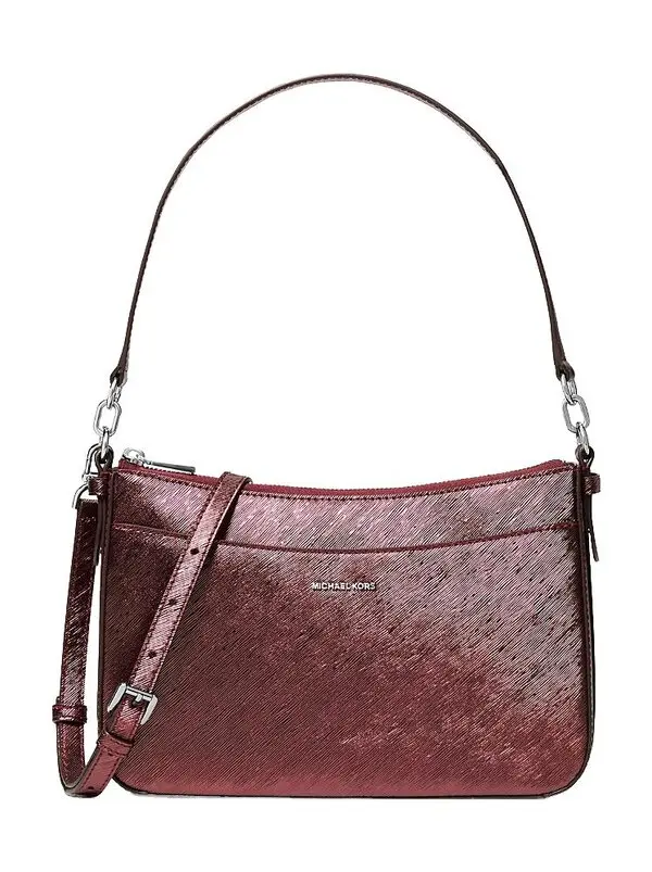 Michael Kors Jet Set Medium Crossbody - Oxblood
