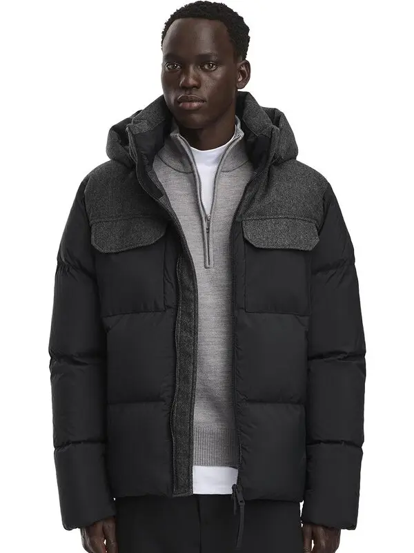 Canada Goose Fairview Parka - Black/herringbone