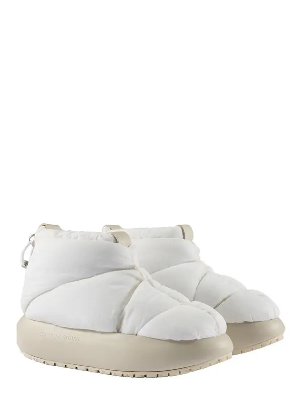 Canada Goose Piper Puffer Boots - White/linen