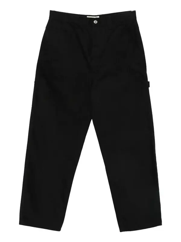 StÜssy Logo-patch Pants - Black