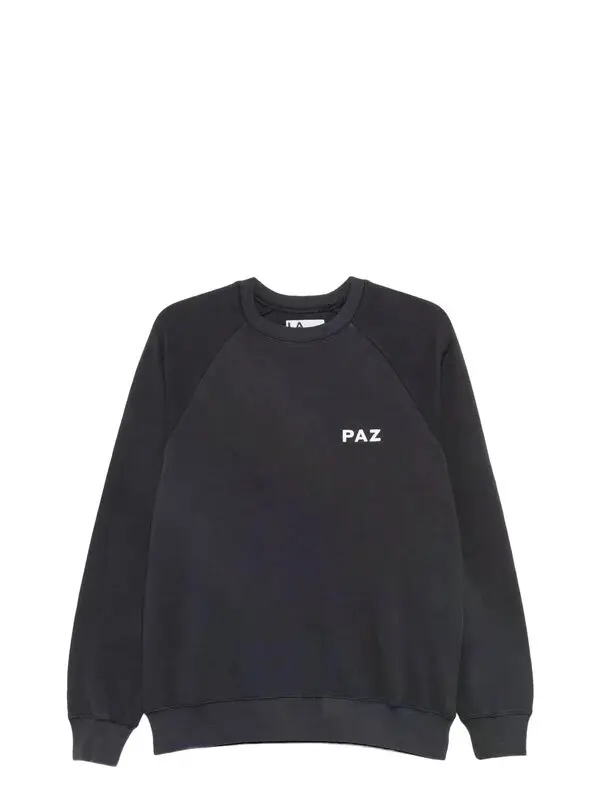 LA PAZ Raglan Sleeve Sweatshirt - Blue