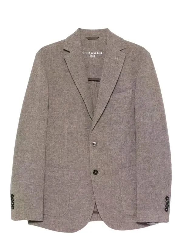 CIRCOLO 1901 Single-breasted Blazer - Grey