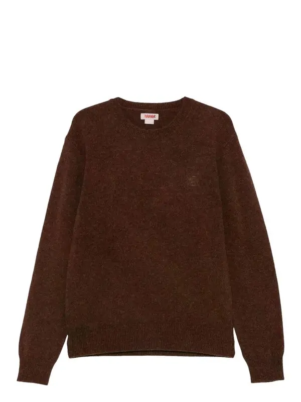 BARACUTA Shetland Sweater - Brown