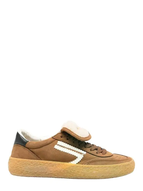 PURAAI Panelled Sneakers - Brown