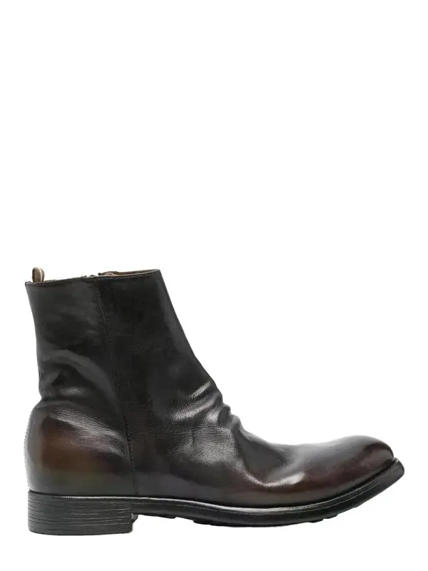 Officine Creative Chronicle Leather Boots - Brown