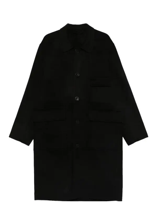 ÉTUDES STUDIO Single-breasted Coat - Black