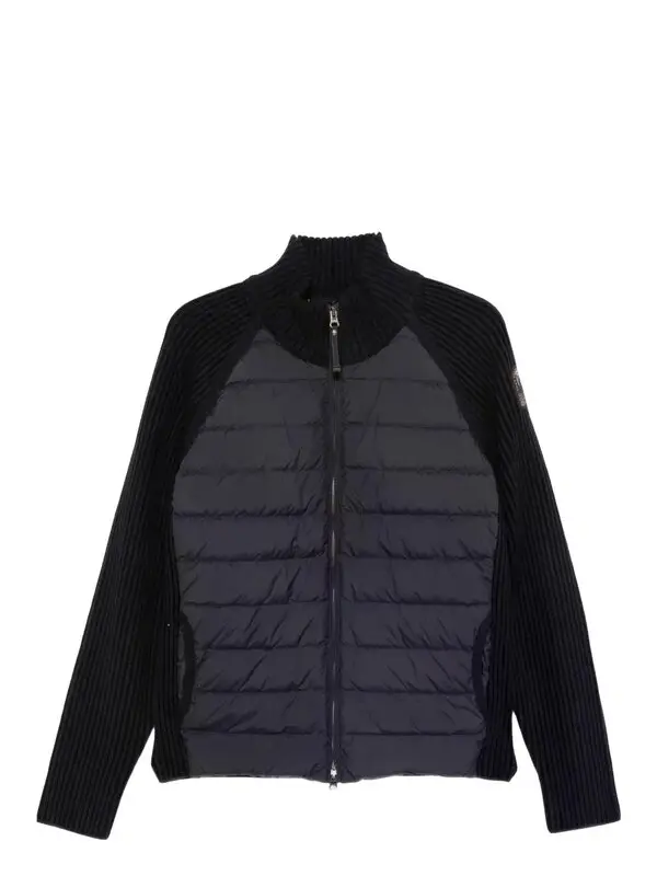 PARAJUMPERS Ribbed Panelled Jacket - Blue
