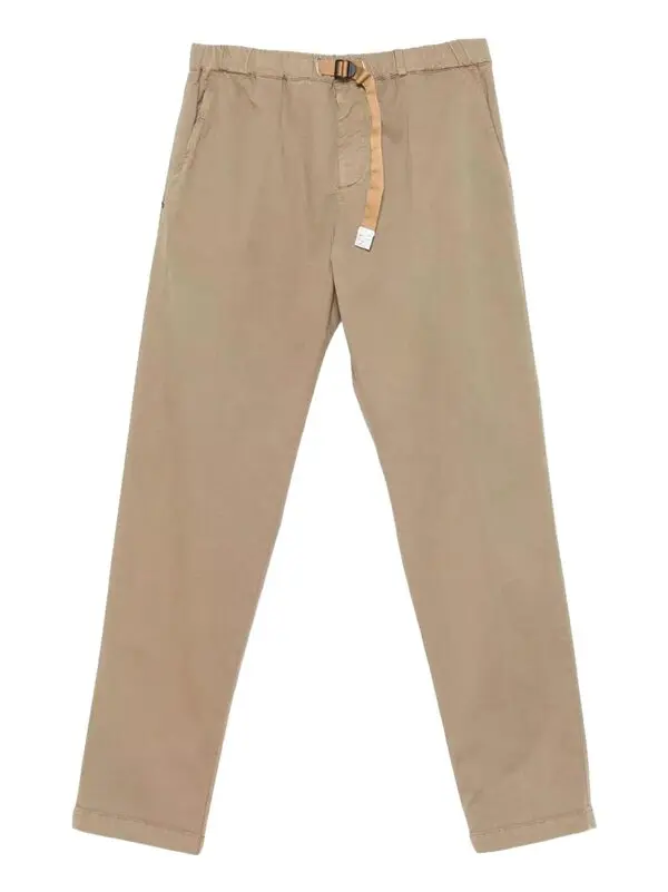 WHITE SAND Belted Trousers - Neutrals