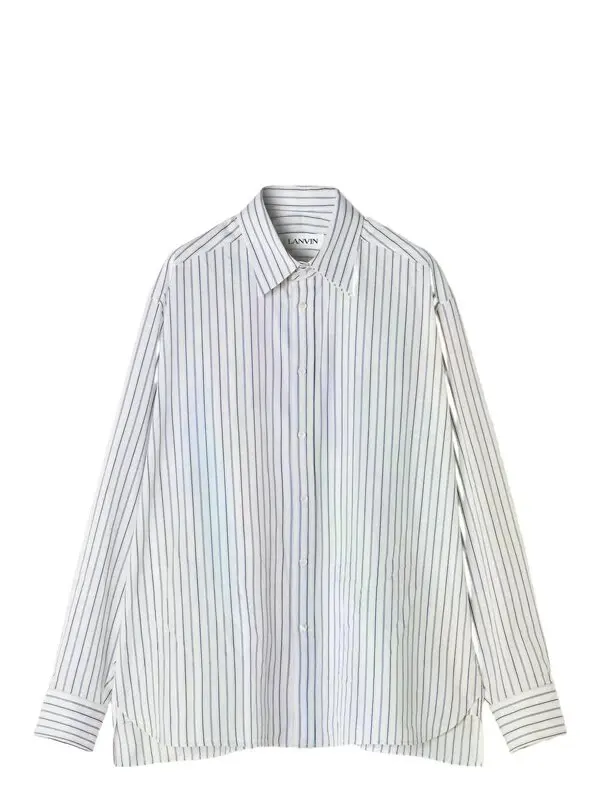 LANVIN Pinstripe Shirt - White