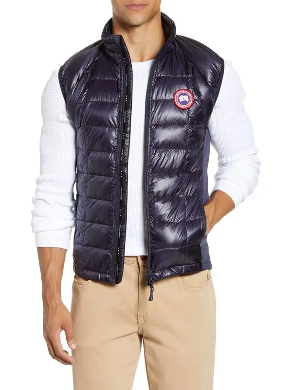 Canada Goose Hybridge™ Lite Slim Fit Packable Quilted 800-fill Down Vest - Navy