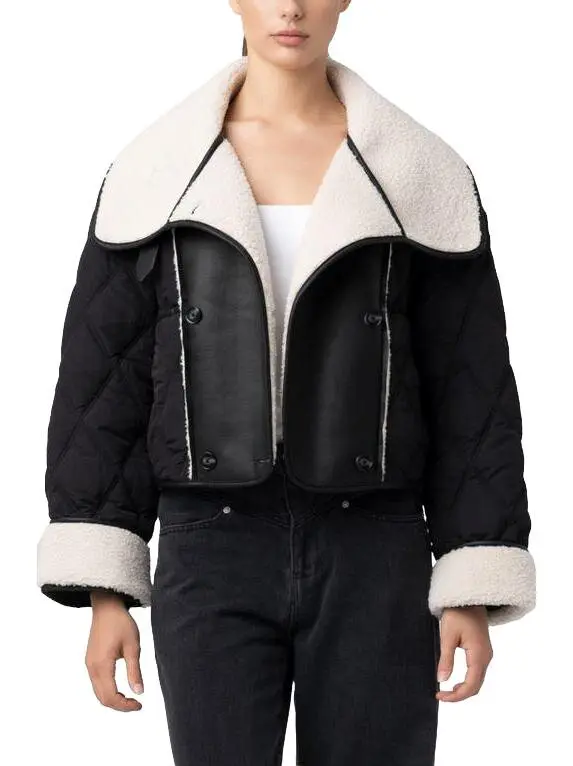 Blanknyc Faux Shearling Quilted Jacket - Second Wind