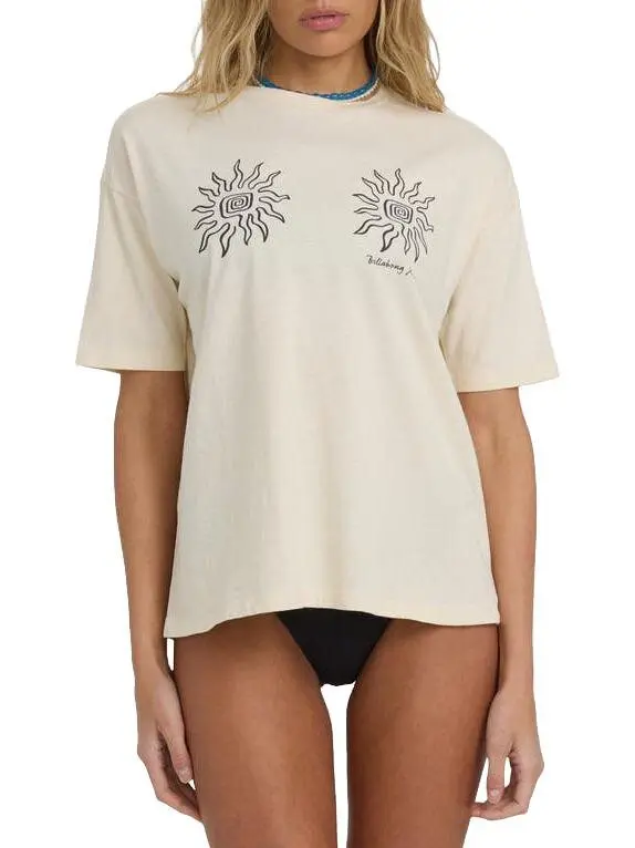 BILLABONG Cotton Graphic T-shirt - Andrea Wash