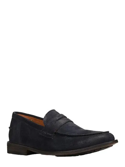 Frye Tyler Flex Leather Penny Loafer - Midnight