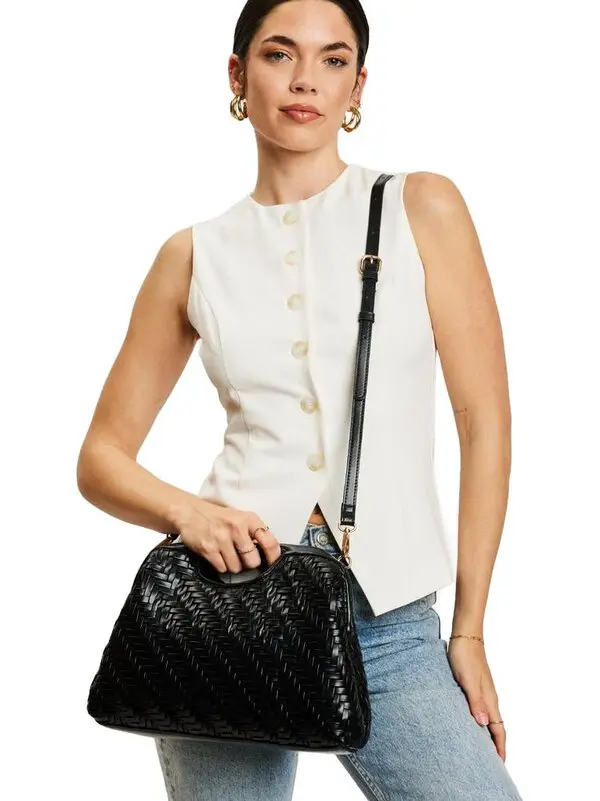 MODA LUXE Amara Crossbody Bag - Black