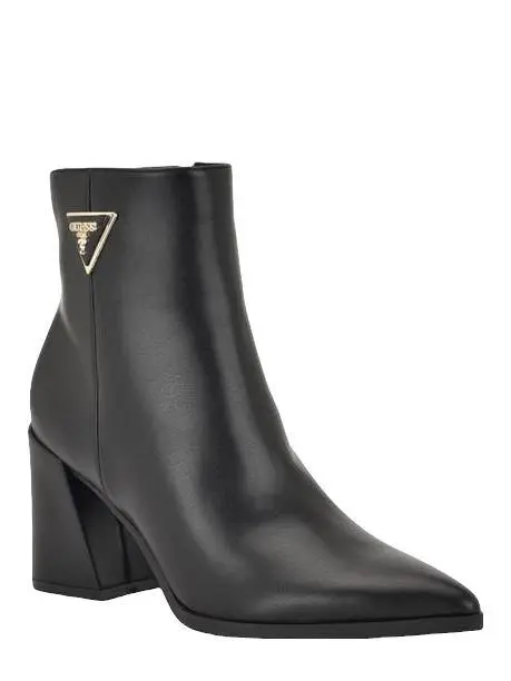 Guess Lusera Pointed Toe Bootie - Black