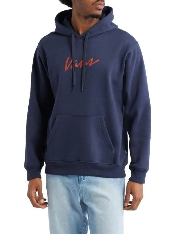 VANS Scripted Logo Hoodie - Parisian Night