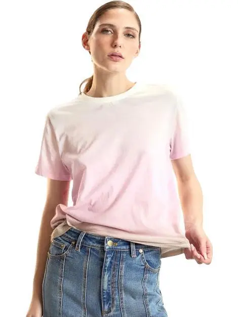 Cynthia Rowley Everyday Tee - Pink Gradient