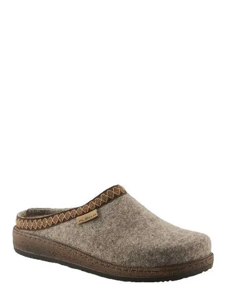 SPRING STEP SHOES Snuggee Wool Clog - Light Brown